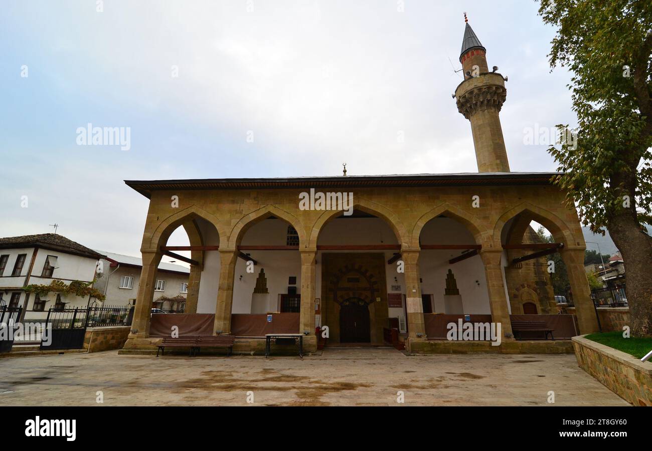 Rustem Pasha Mosque, located in Osmaneli, Turkey, was built in the 16th ...
