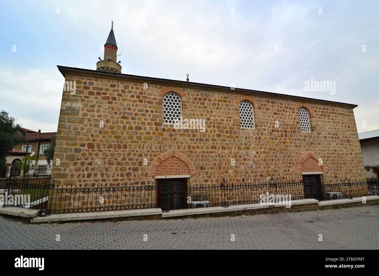 Rustem Pasha Mosque, located in Osmaneli, Turkey, was built in the 16th ...