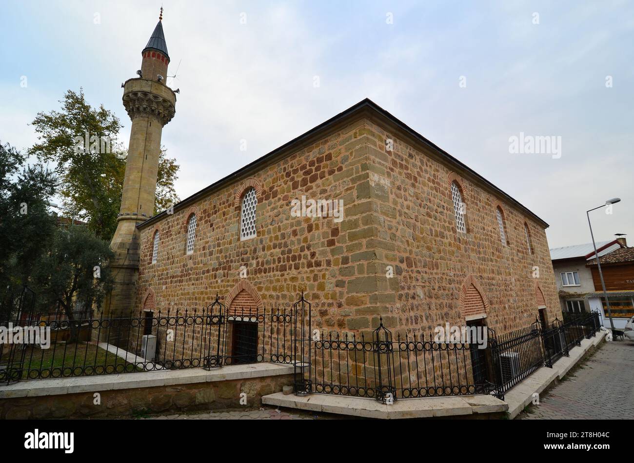 Rustem Pasha Mosque, located in Osmaneli, Turkey, was built in the 16th ...