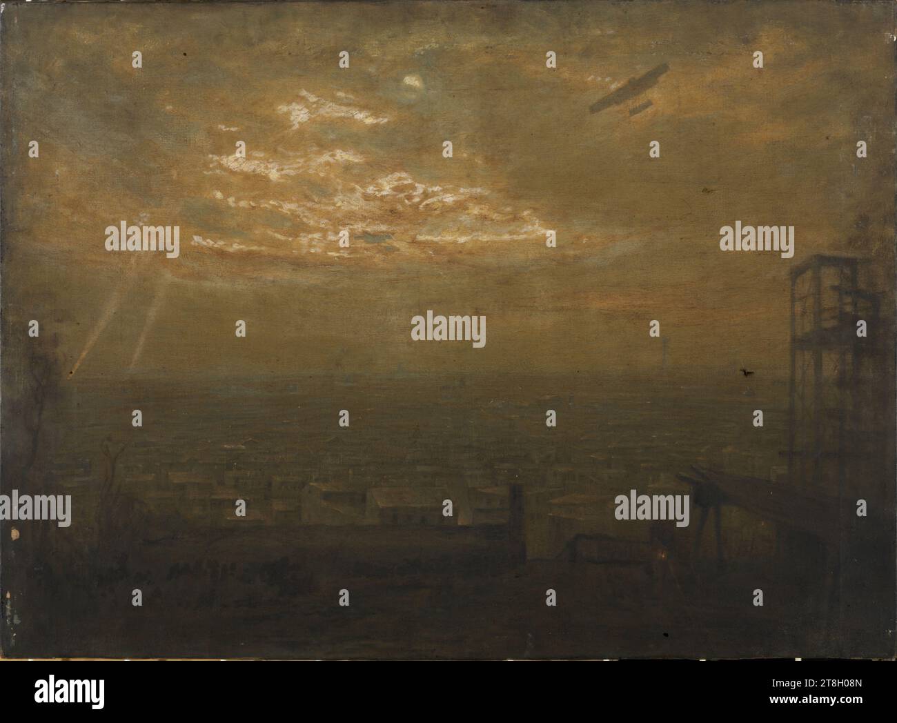 The Night Watch by Plane, Enders, Jean Joseph, Array, Painting, Tableau ...