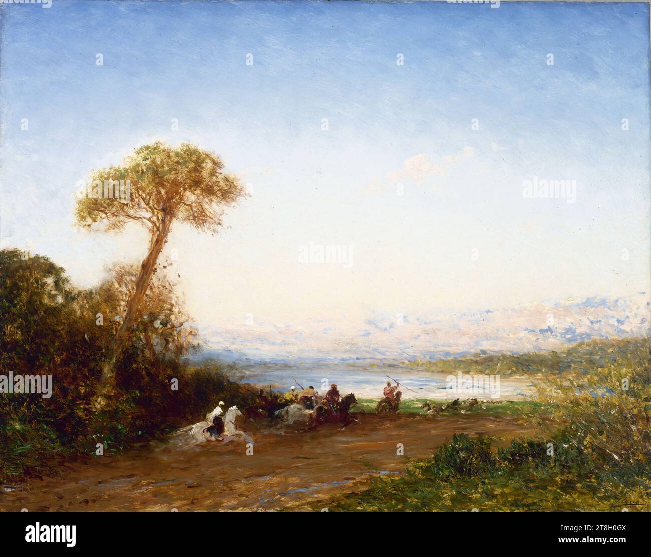 Beirut, return from fantasia, Ziem, Félix, Painter, Between 1885 and ...