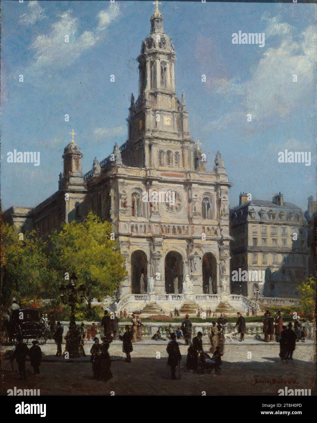 Trinity Church, Béroud, Louis, Painter, Array, Painting, Dimensions ...