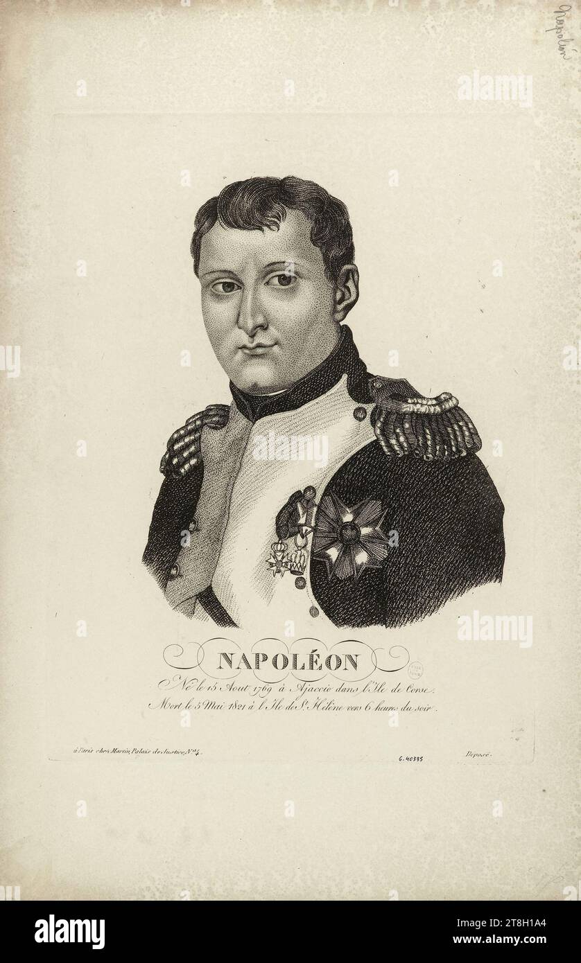Napoléon, Born August 15, 1769 in Ajaccio on the island of Corsica ...
