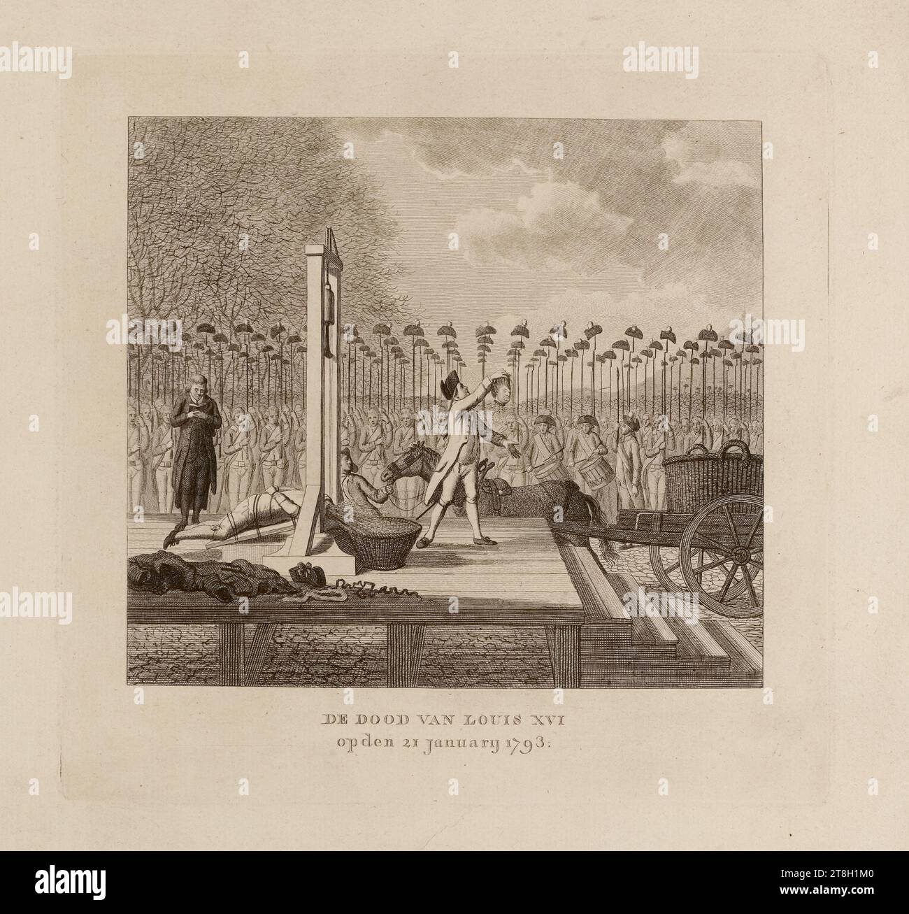 French Revolution: The Execution of Louis XVI, January 21, 1793 ...