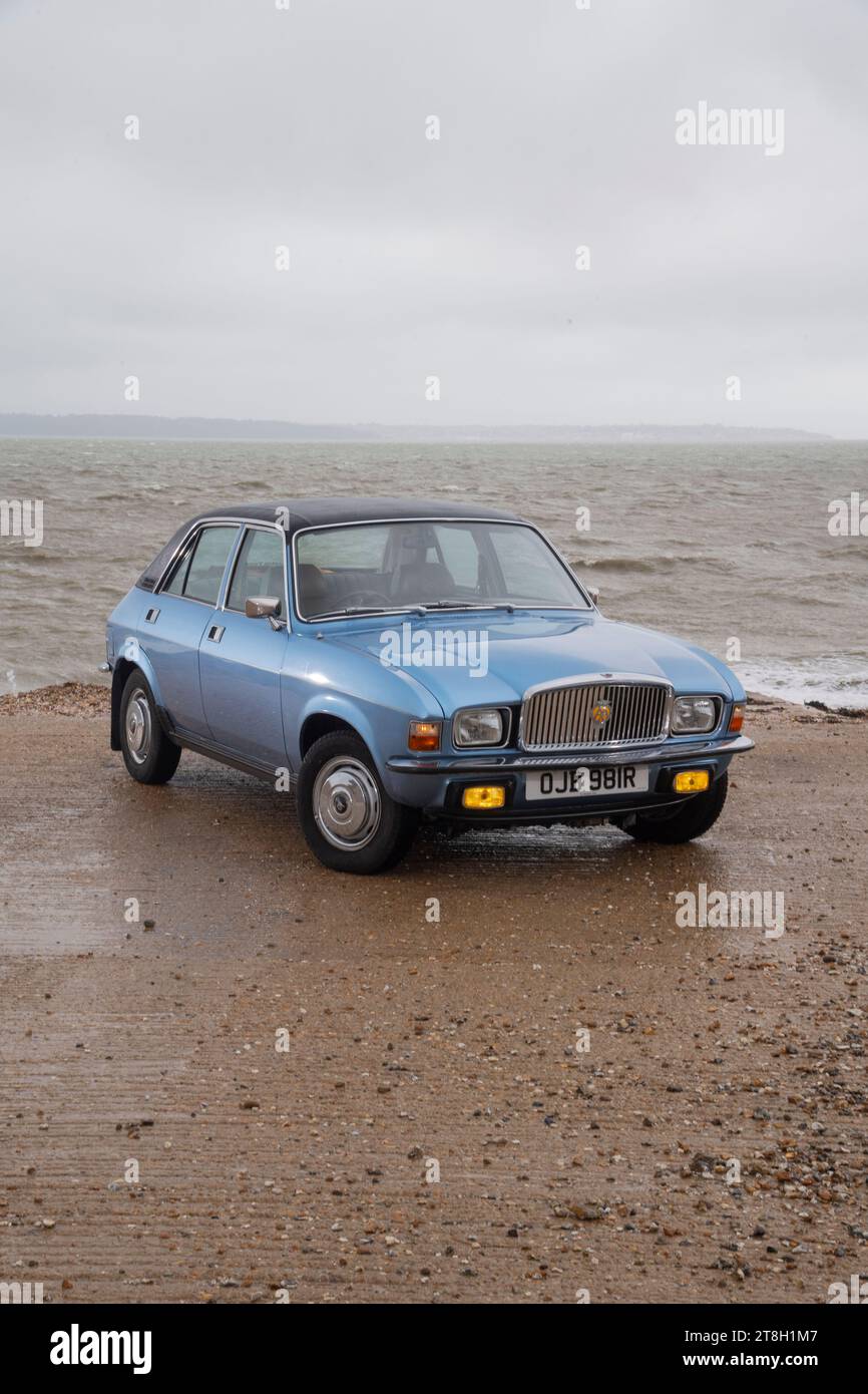 1979 Austin Allegro Vanden Plan classic luxury car Stock Photo - Alamy