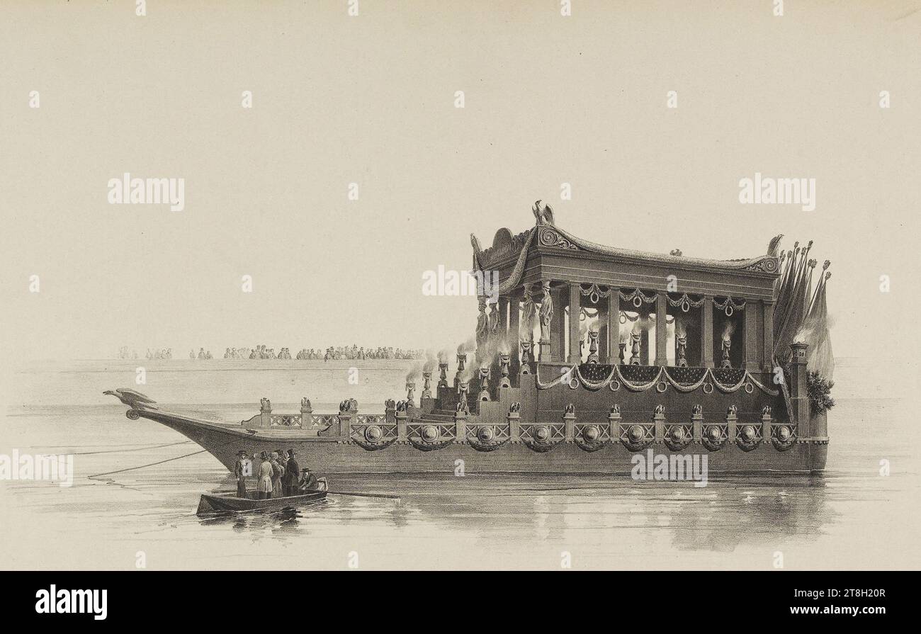 Napoleons catafalque boat hi-res stock photography and images - Alamy