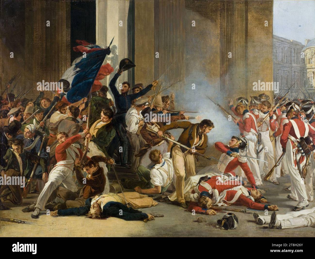 Bezard louvre 1830 hi-res stock photography and images - Alamy