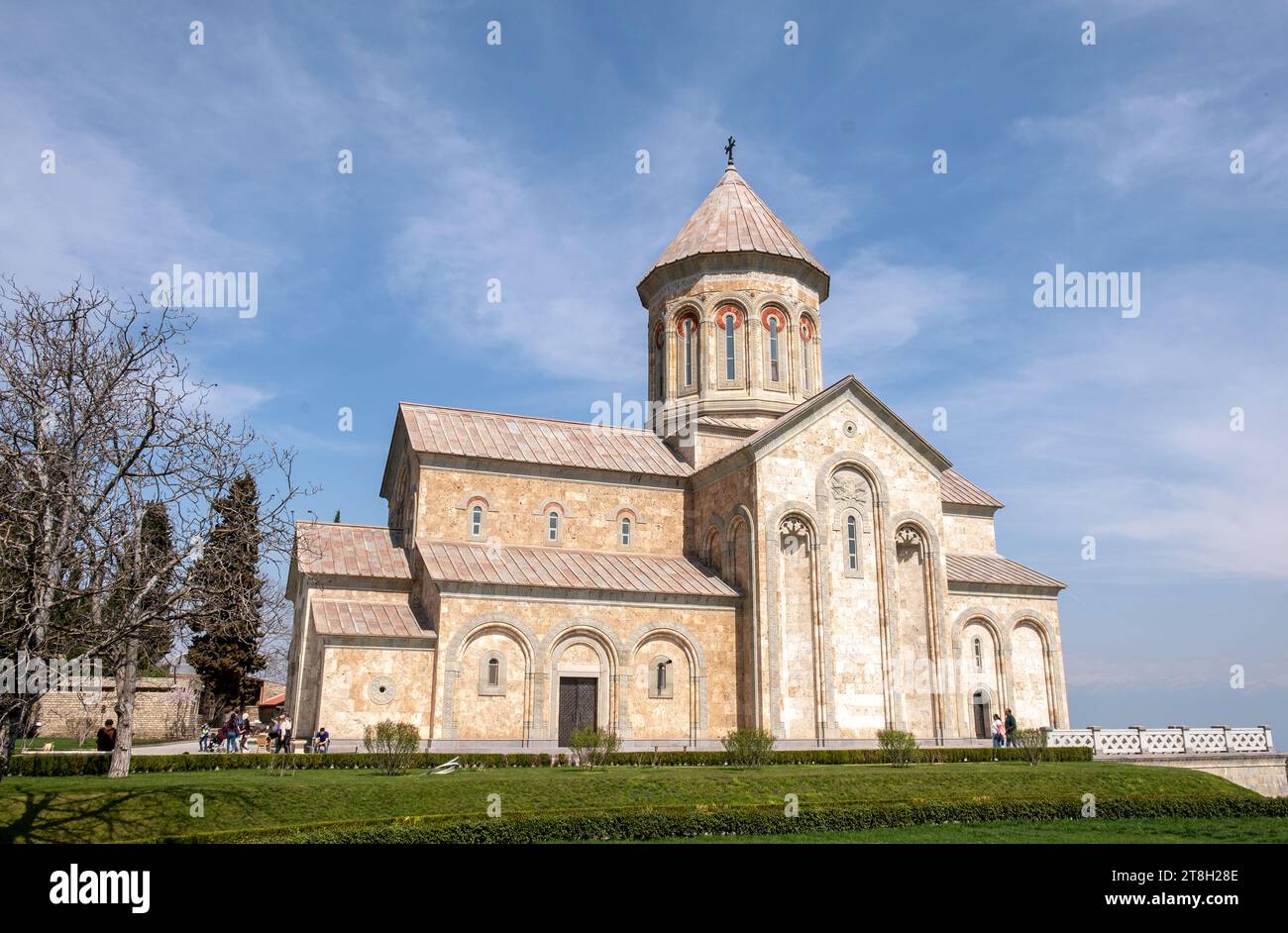 Temple of Saint Nina in the Bodbe Monastery. Georgian Orthodox monastic ...