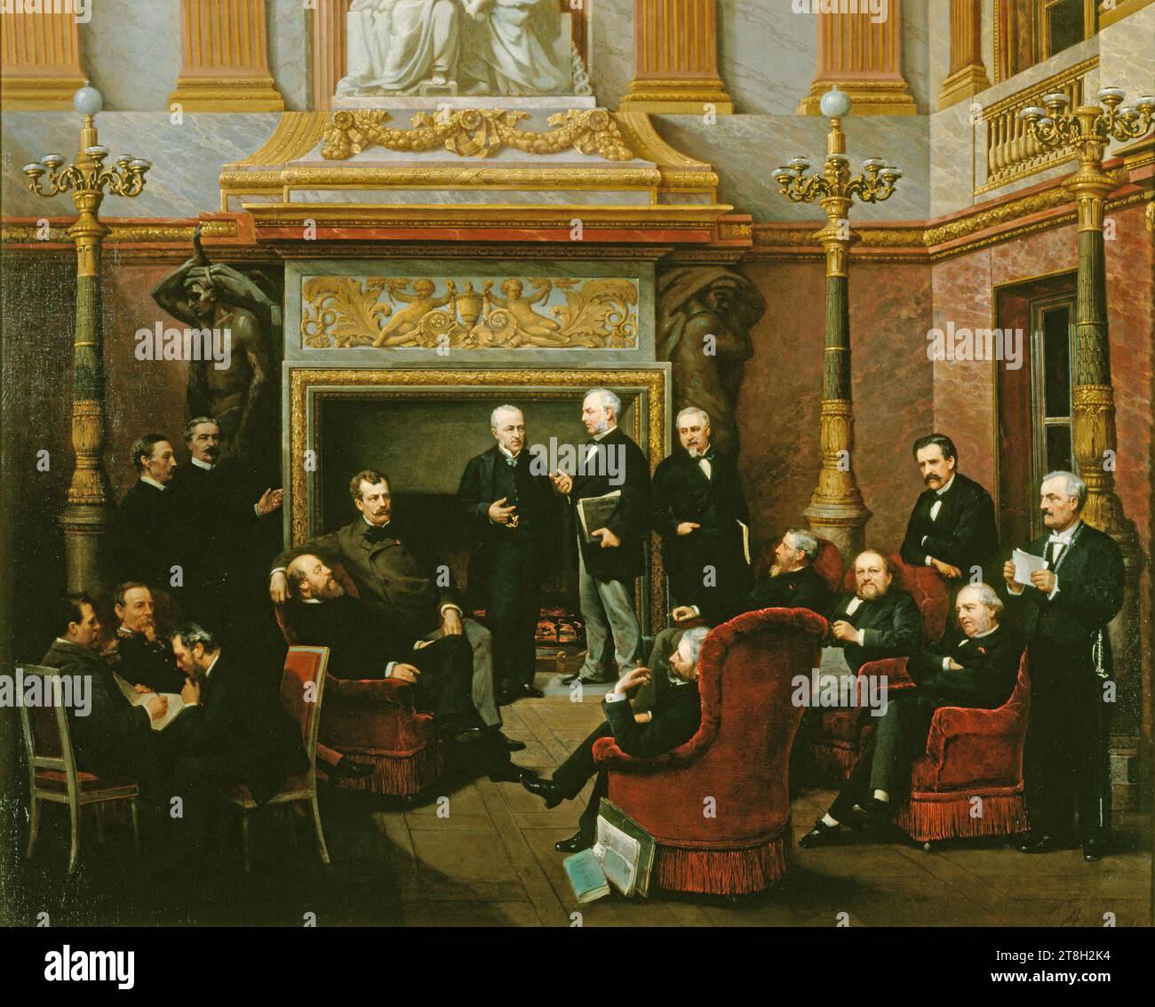 The Smokehouse of the National Assembly at the Palace of Versailles, in ...