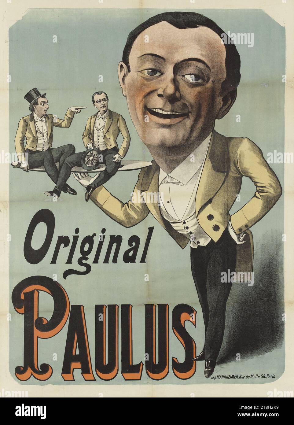 Original, PAULUS, Designer, Imprimerie Mannheimer, Printer, Array ...