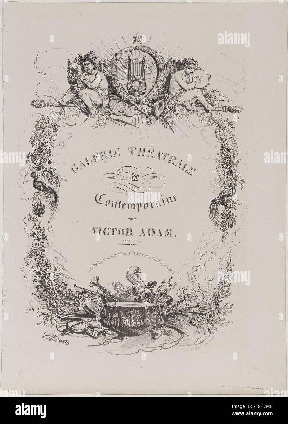 Theatrical and contemporary gallery by Victor Adam, Adam, Victor (Jean ...