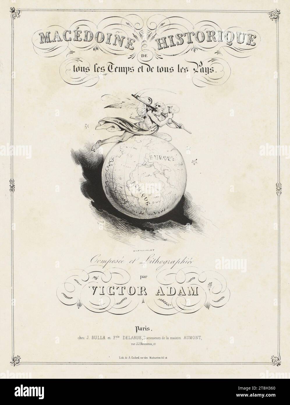 Historical Macedonia of all times and all countries, Adam, Victor (Jean ...