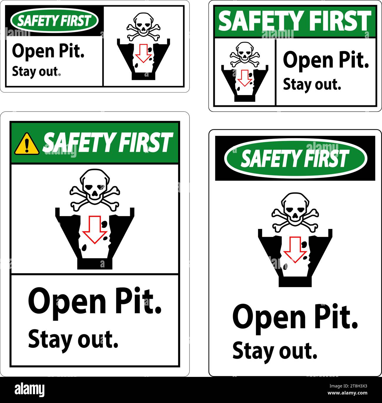 First pit Stock Vector Images - Alamy