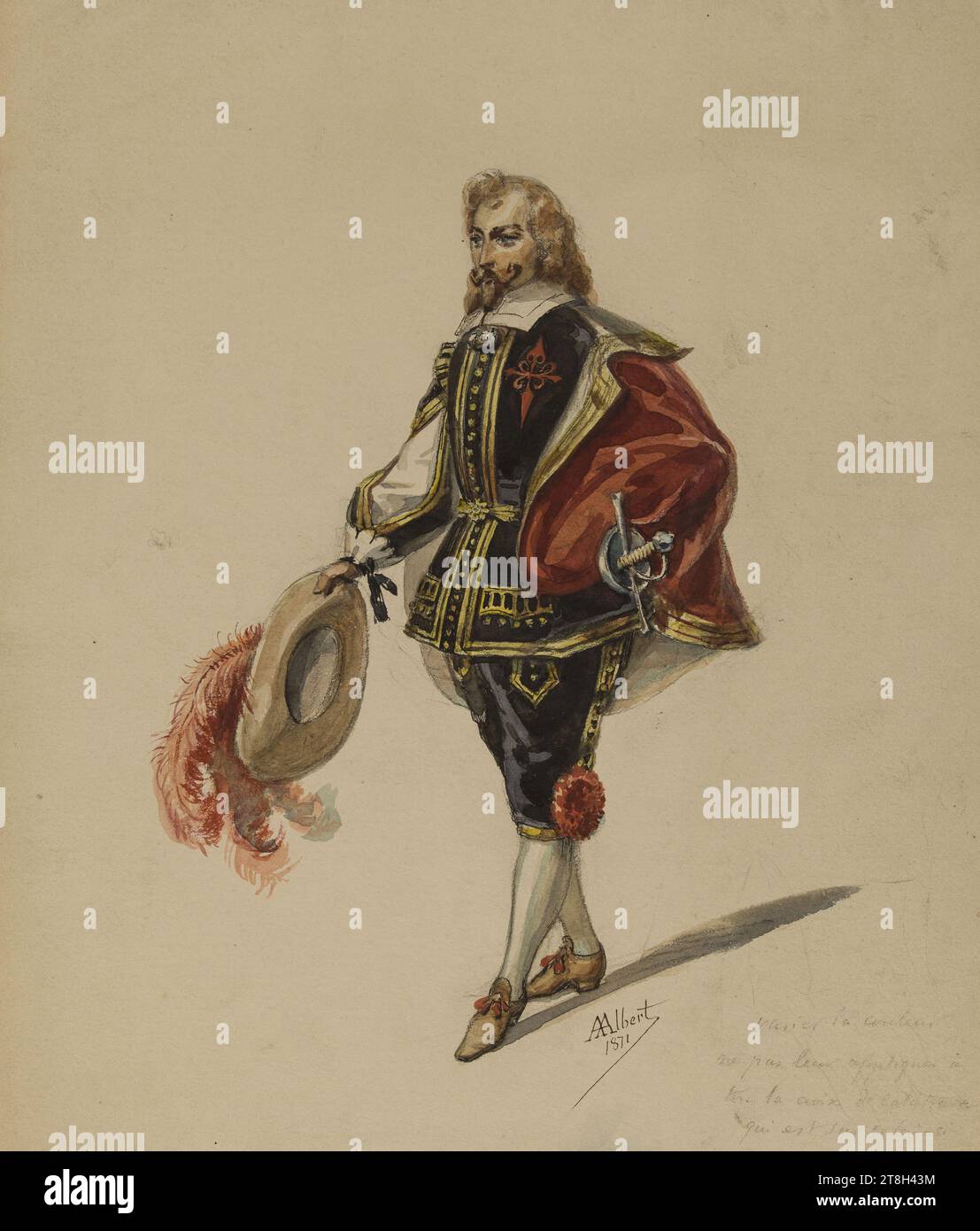 Lords of the Court of Spain, Albert, Alfred, Dessinateur, 1871, 3rd ...