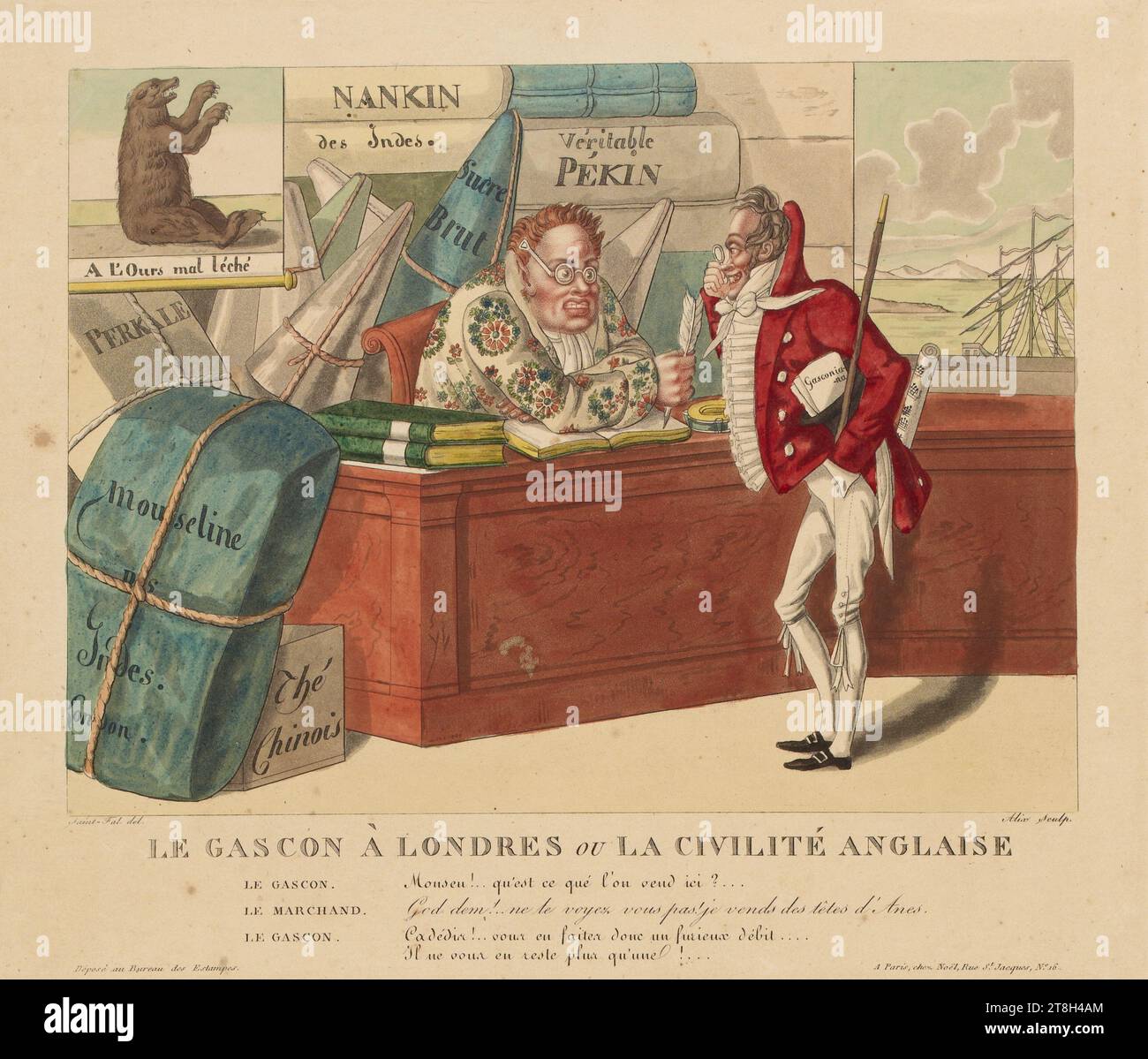 Le gascon a london ou la civilite anglaise hi-res stock photography and ...