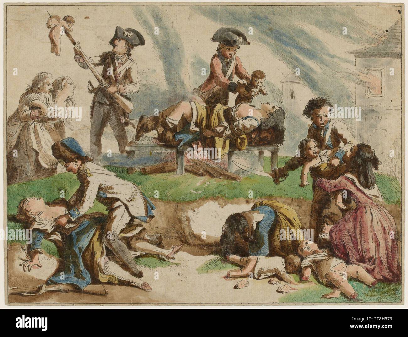 French revolution 1789 engraving hi-res stock photography and images ...