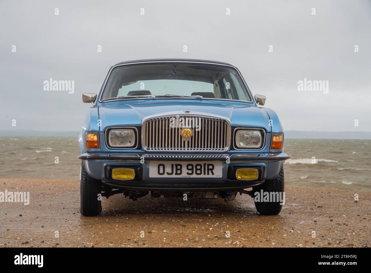 1979 Austin Allegro Vanden Plan classic luxury car Stock Photo - Alamy
