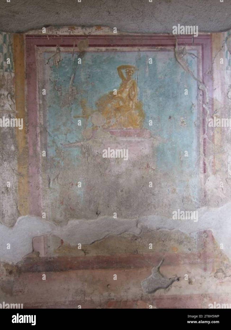 Dionysus pompeii wall painting hi-res stock photography and images - Alamy