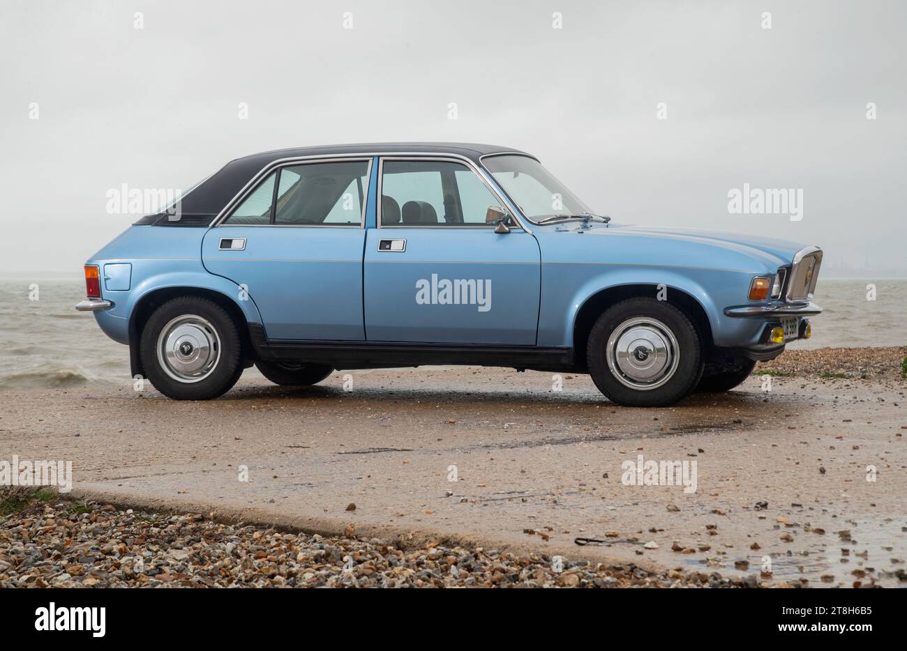 1979 Austin Allegro Vanden Plan classic luxury car Stock Photo - Alamy