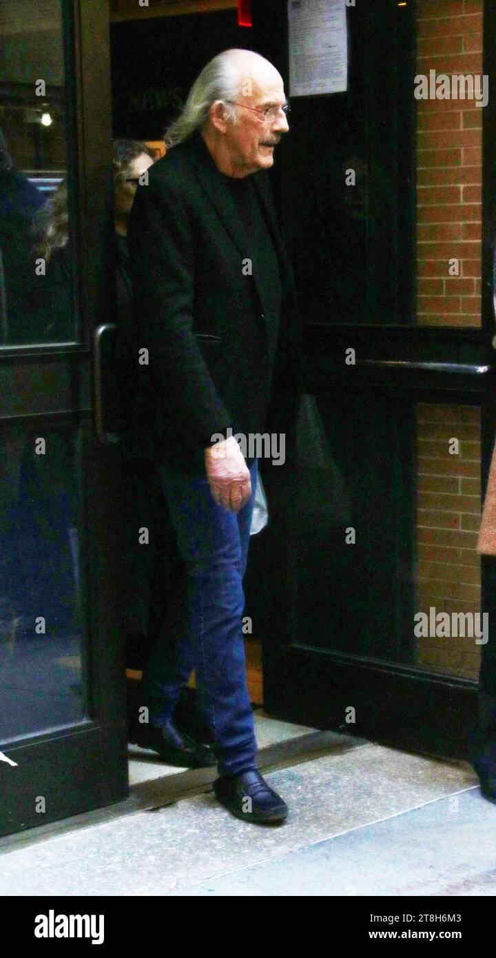 New York, USA. November 20, 2023 Christopher Lloyd on The View for cast ...