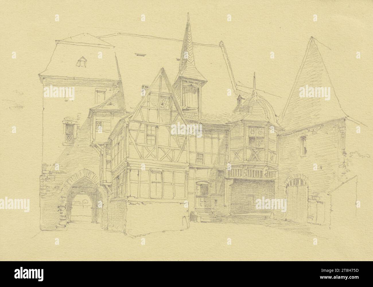 German house 19th century hi-res stock photography and images - Alamy