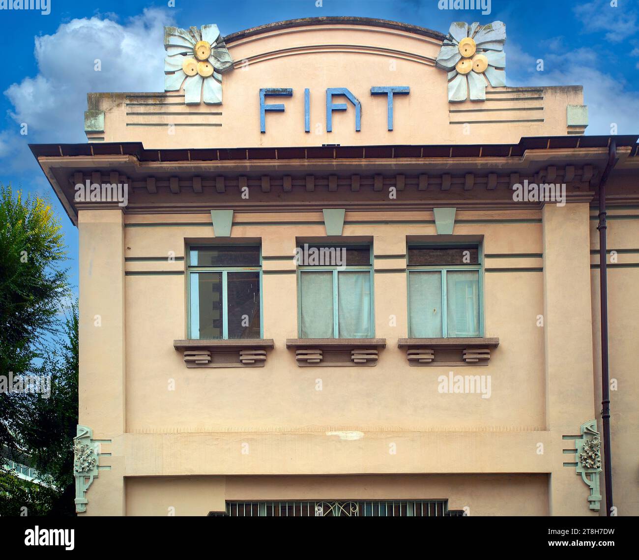 Italy Piedmont Turin Liberty Architecture in San Salvario neighborhood ...