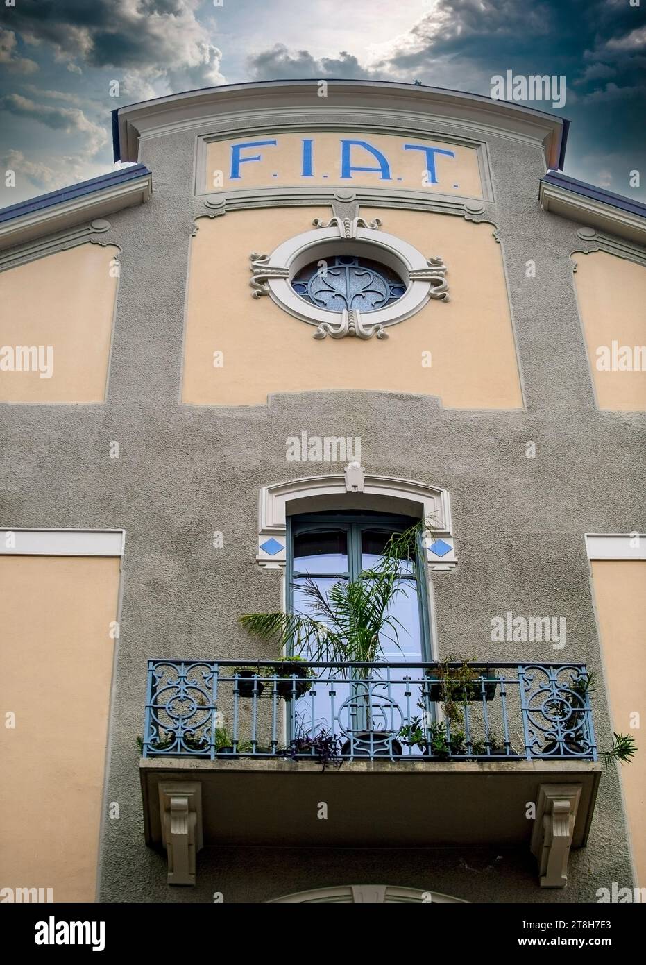 Italy Piedmont Turin Liberty Architecture in San Salvario neighborhood ...