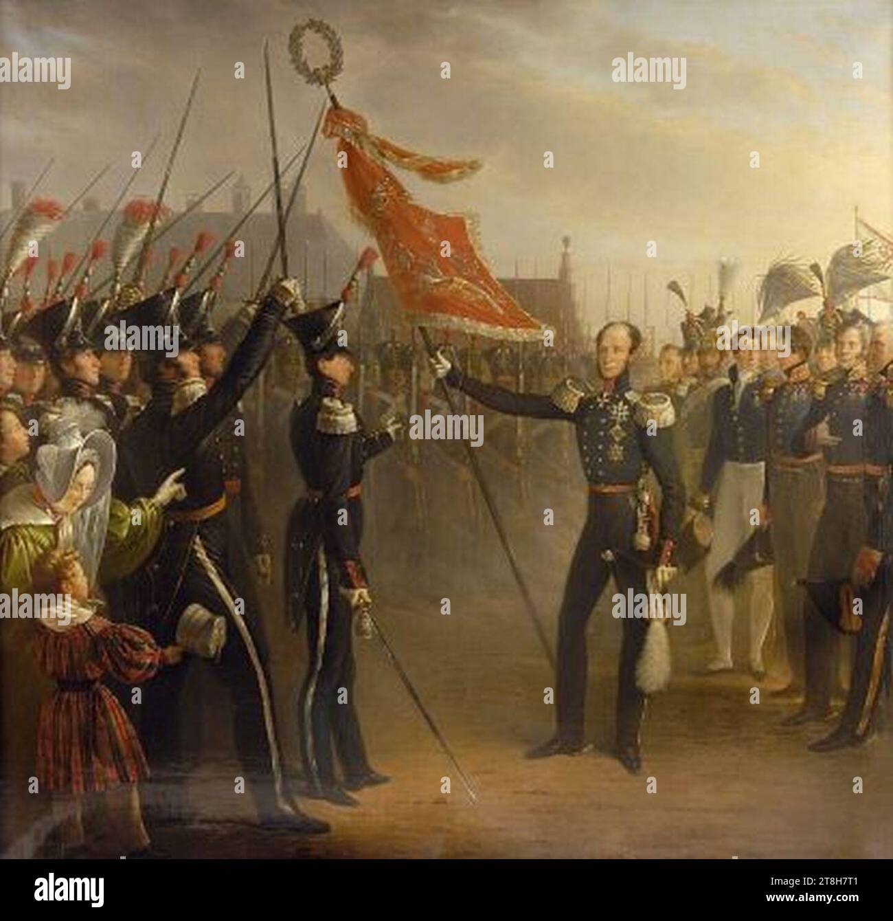 Vaandel Bossche Schutterij Stock Photo - Alamy