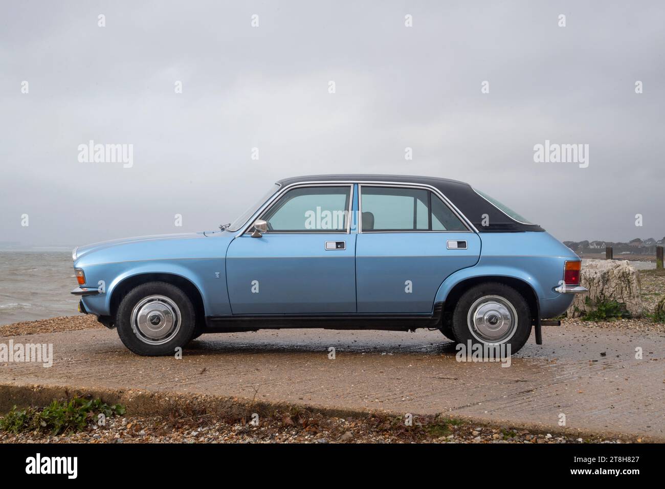 1979 Austin Allegro Vanden Plan classic luxury car Stock Photo - Alamy