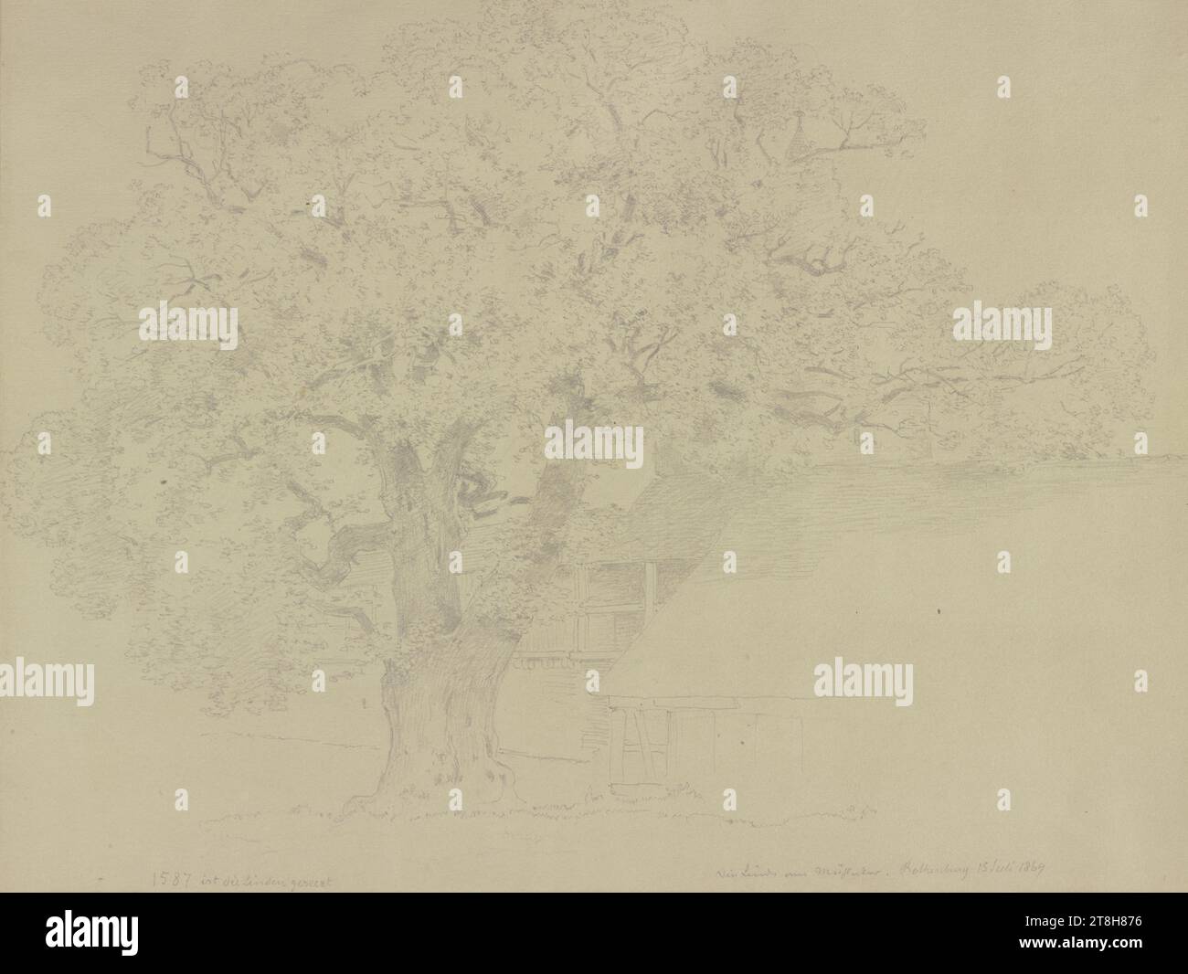 Linde drawing hi-res stock photography and images - Alamy