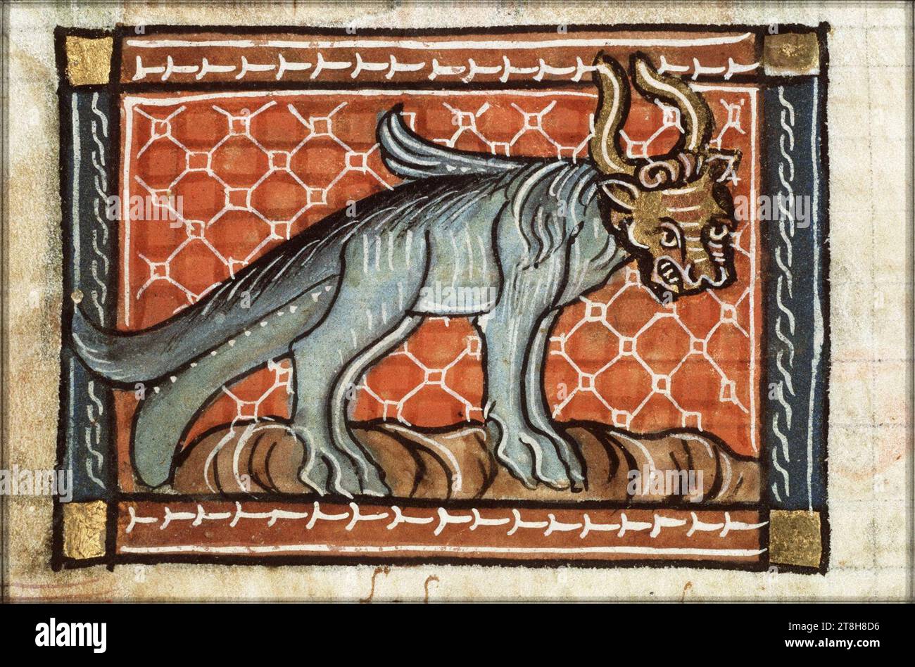 Vacca marina (sea-cow) - Der naturen bloeme - Jacob van Maerlant - KB ...