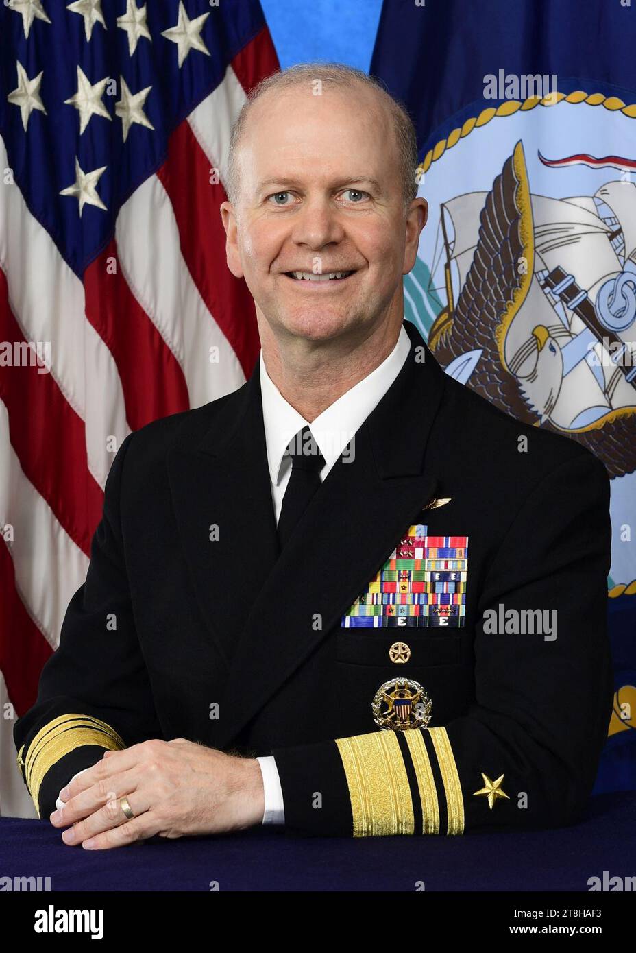 VADM Ross A. Myers Stock Photo - Alamy