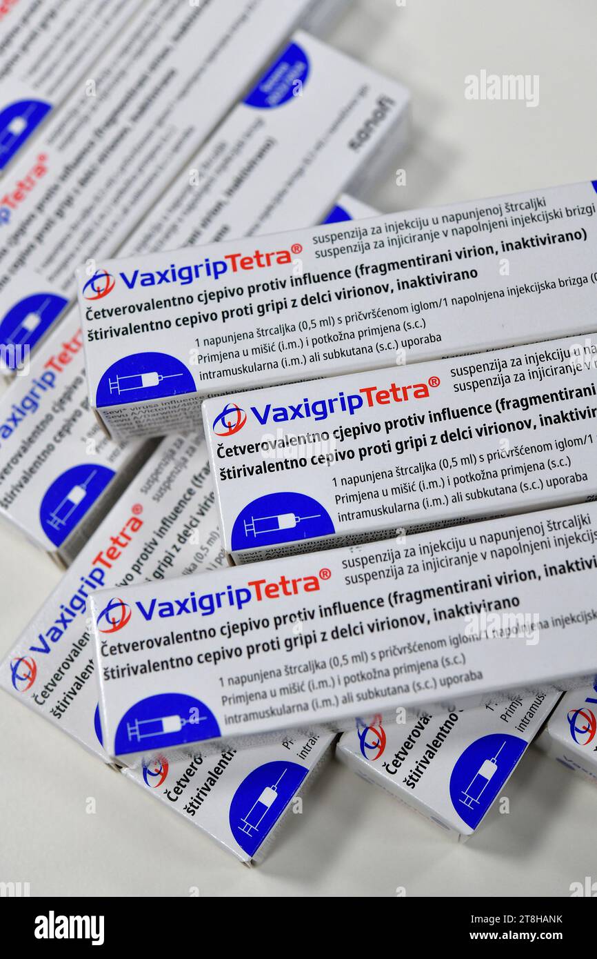 Vaxigrip tetra hi-res stock photography and images - Alamy