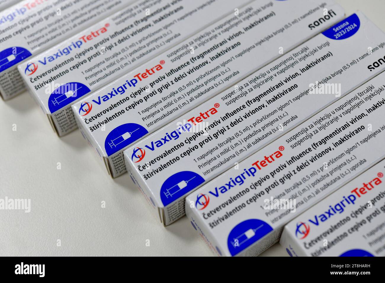 Vaxigrip tetra hi-res stock photography and images - Alamy