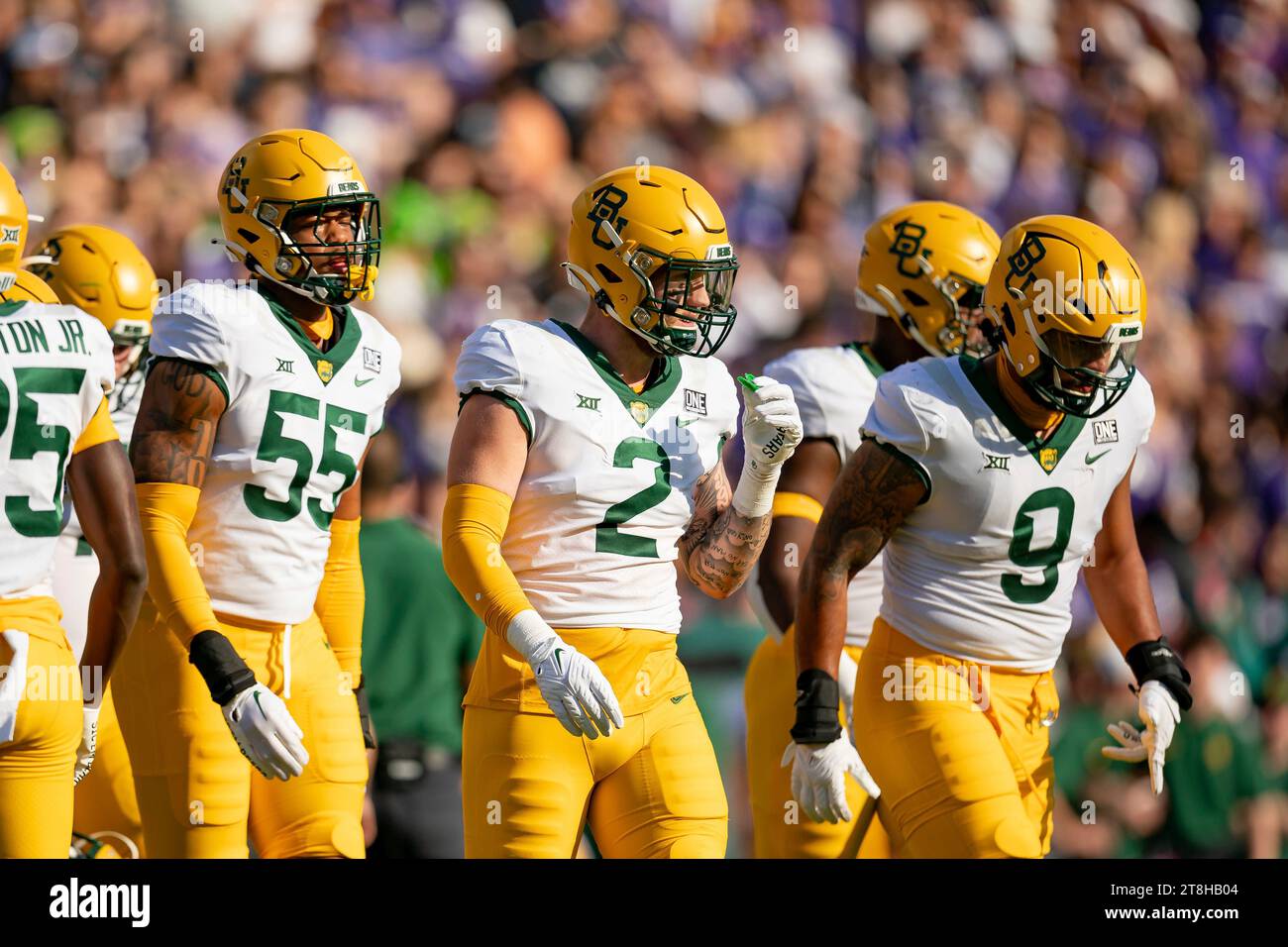 FORT WORTH, TX - NOVEMBER 18:Baylor Bears linebacker Matt Jones (2 ...