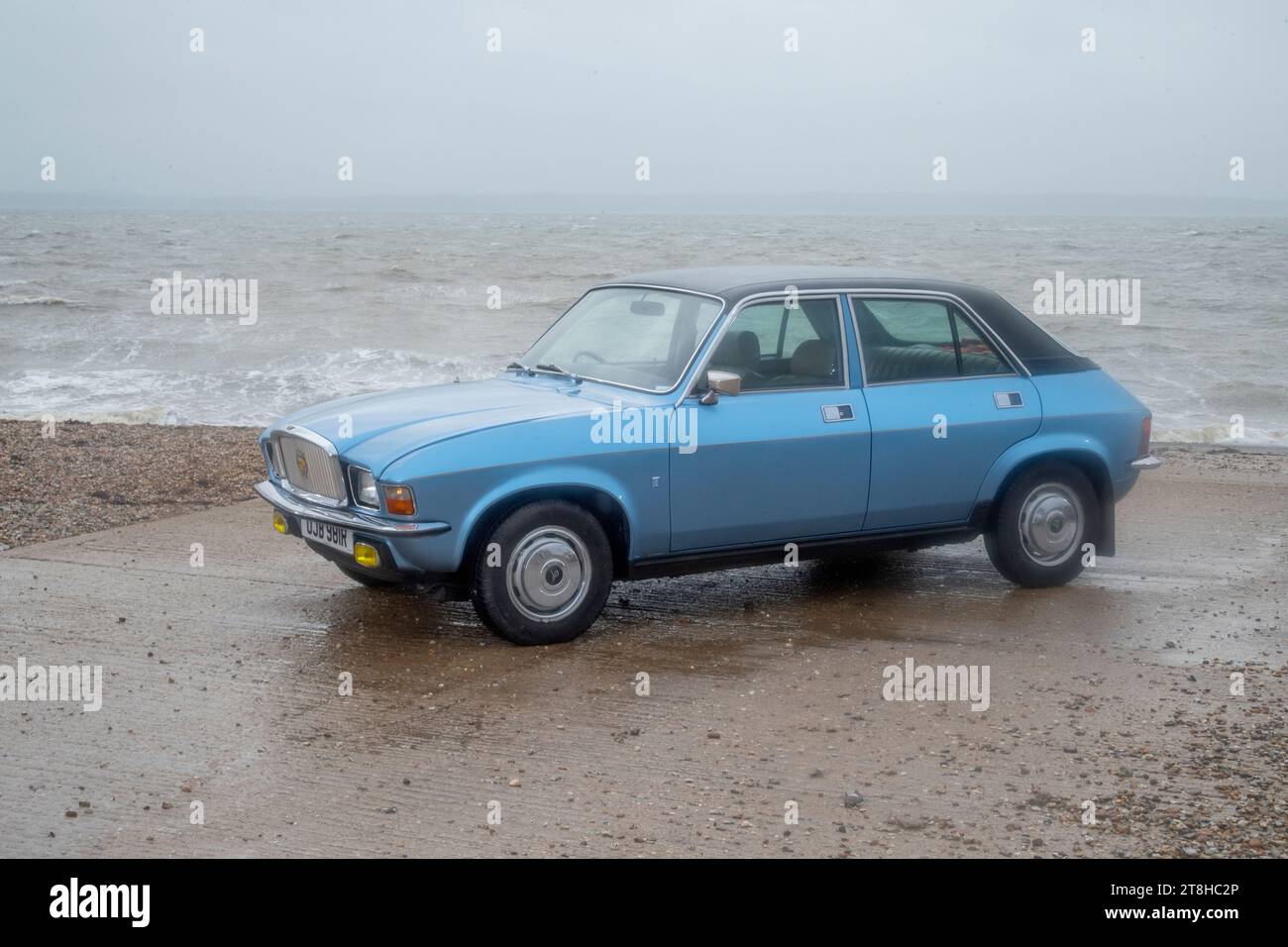 1979 Austin Allegro Vanden Plan classic luxury car Stock Photo - Alamy