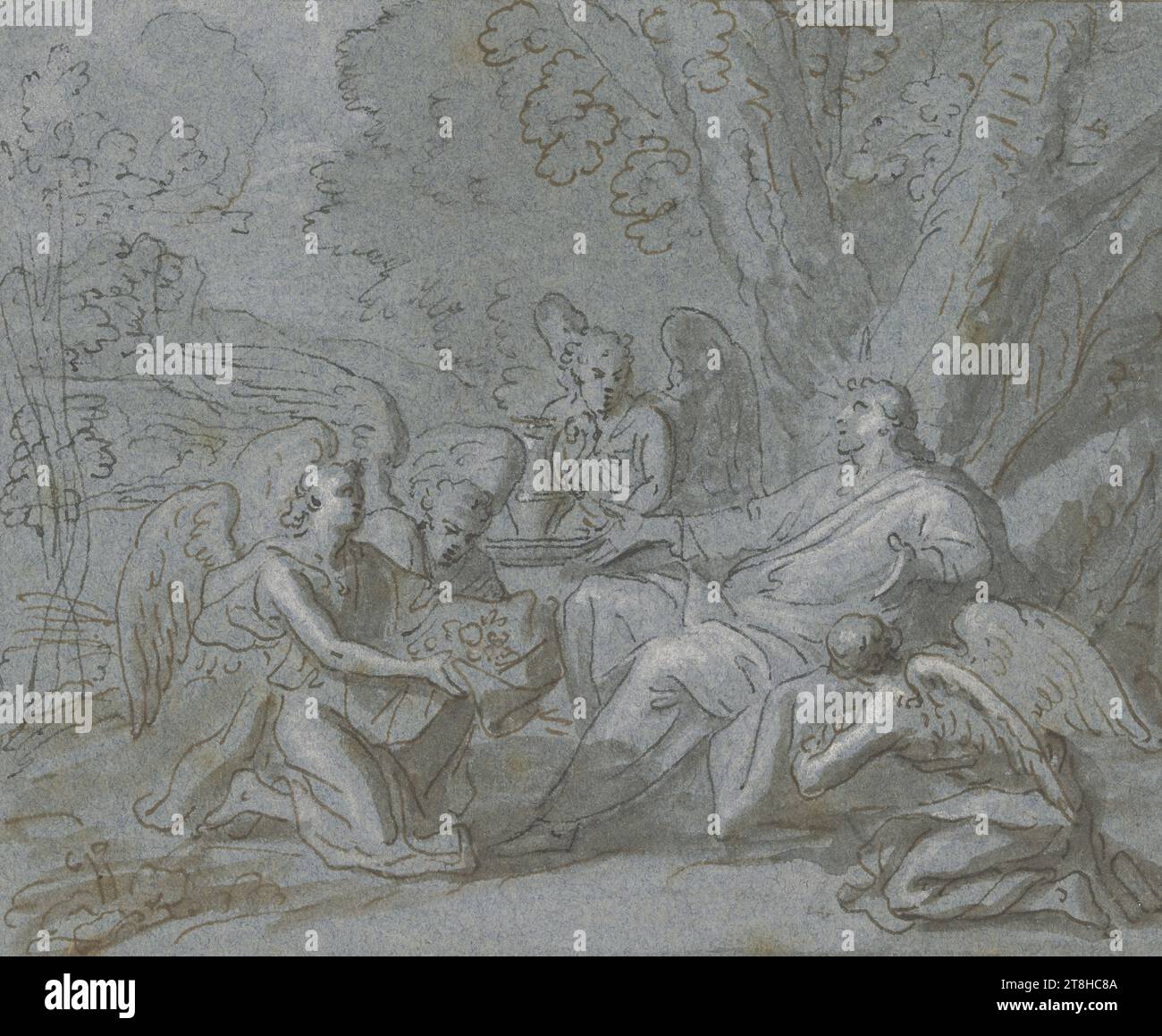 Served by angels hi-res stock photography and images - Alamy