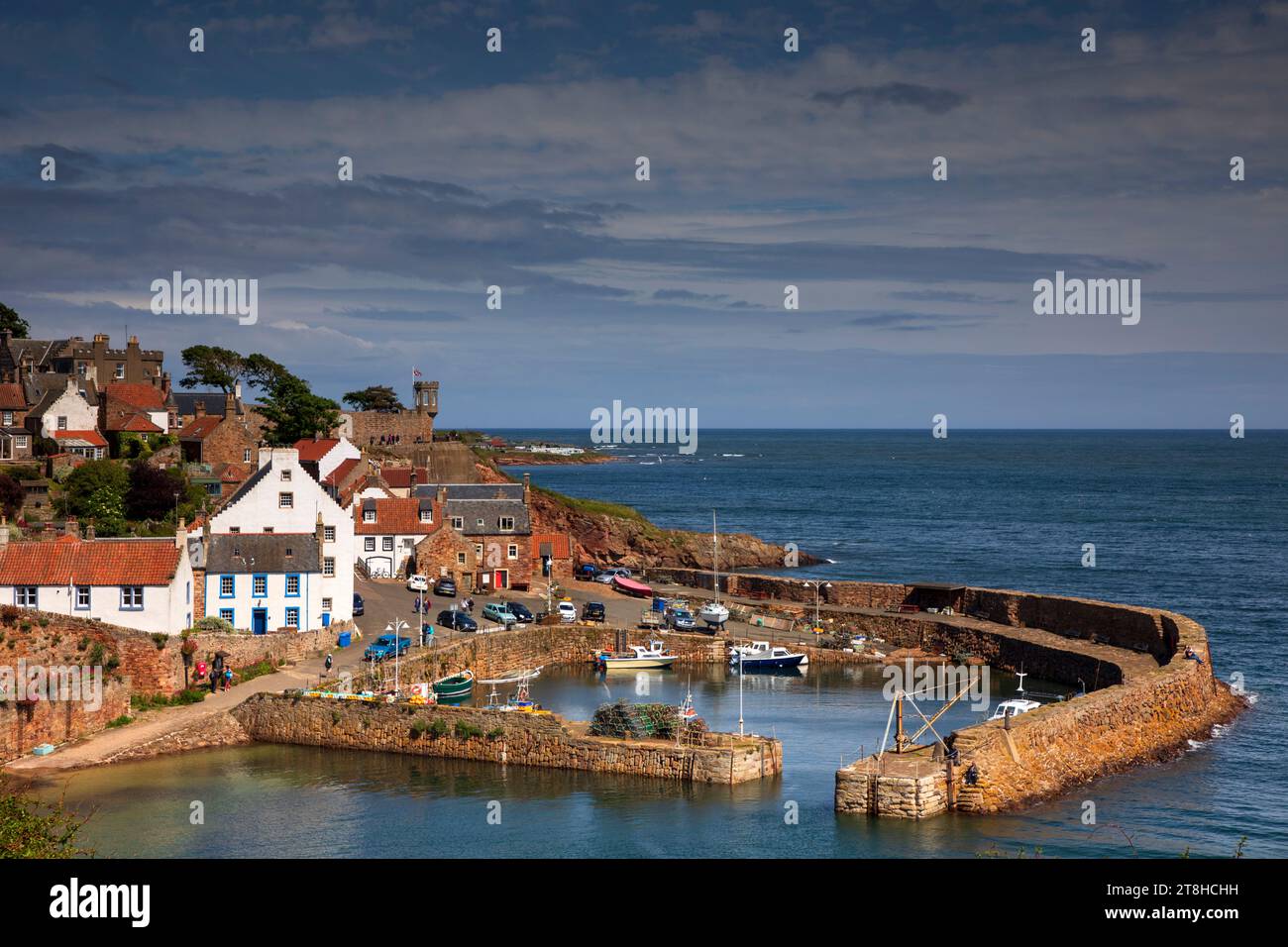 Crail Harbour, Fife, East Neuk, Scotland, UK, United Kingdom Stock ...