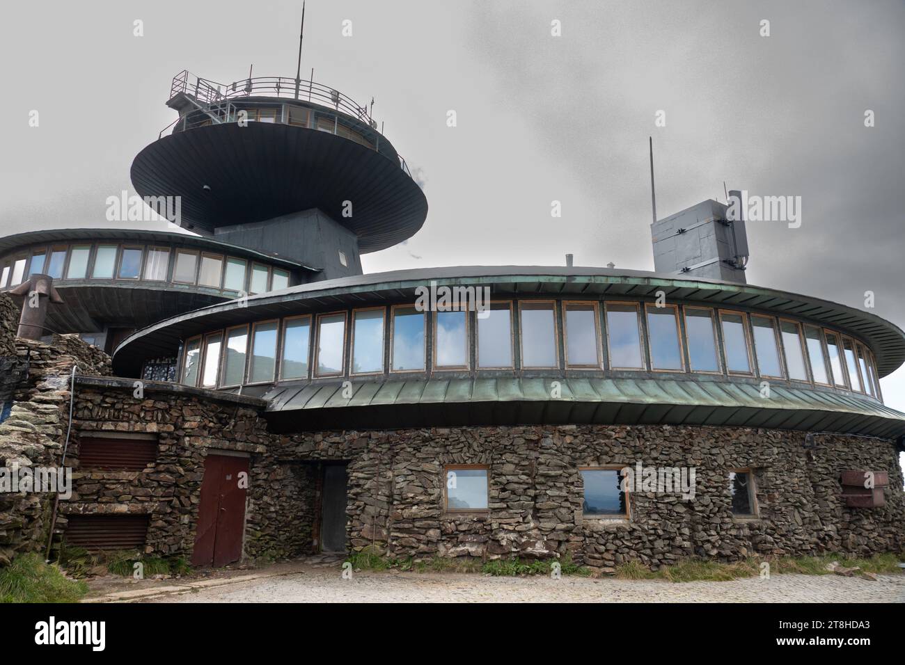Karpacz, Sniezka Mountain, Poland September 23, 2022: High Mountain ...
