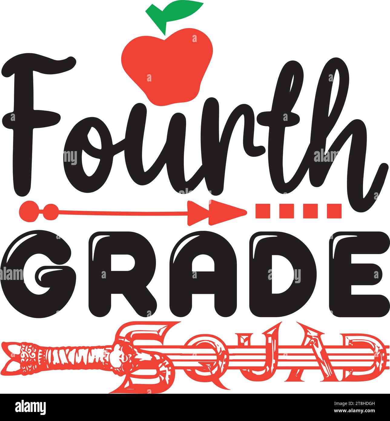 Fourth grade squad Stock Vector Images - Alamy