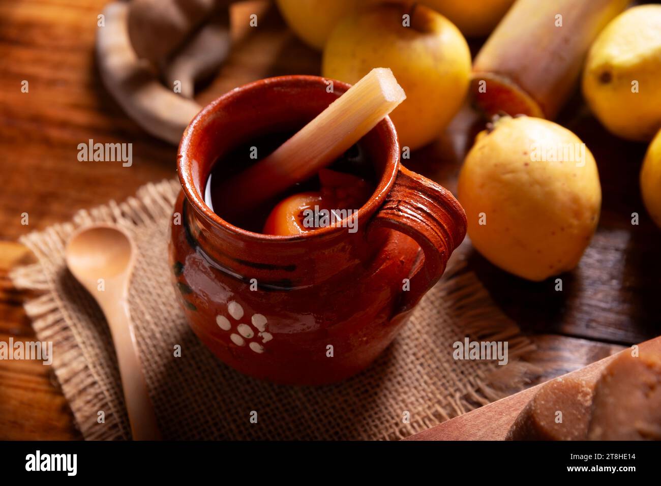 Mexican Ponche. Christmas fruit punch is a hot fruit-infused drink ...