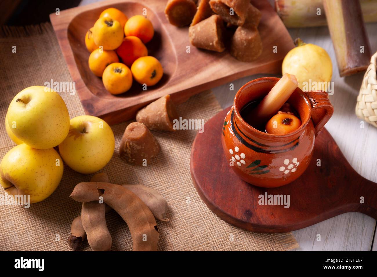 Mexican Ponche. Christmas fruit punch is a hot fruit-infused drink ...