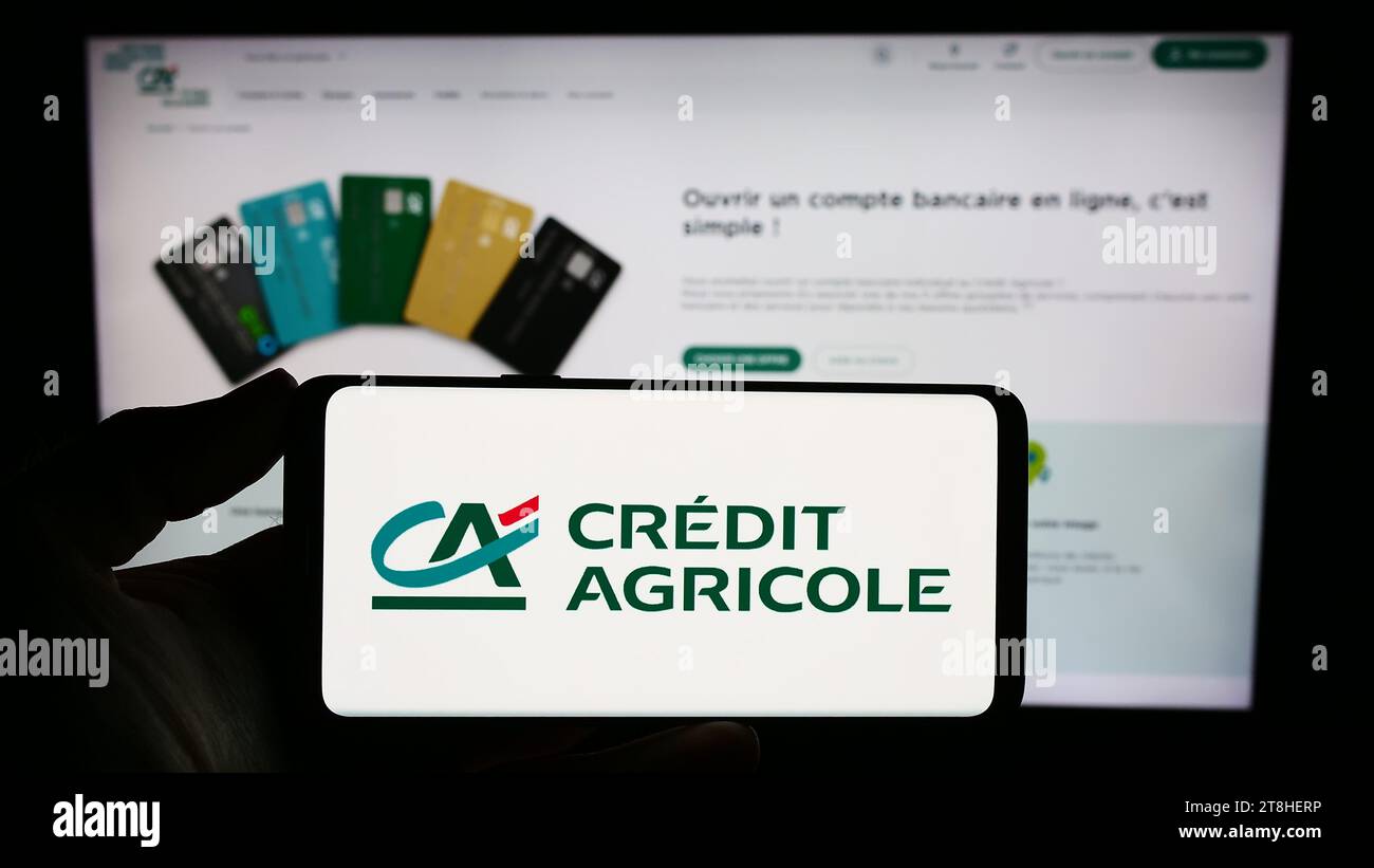 Credit agricole logo hi-res stock photography and images - Alamy