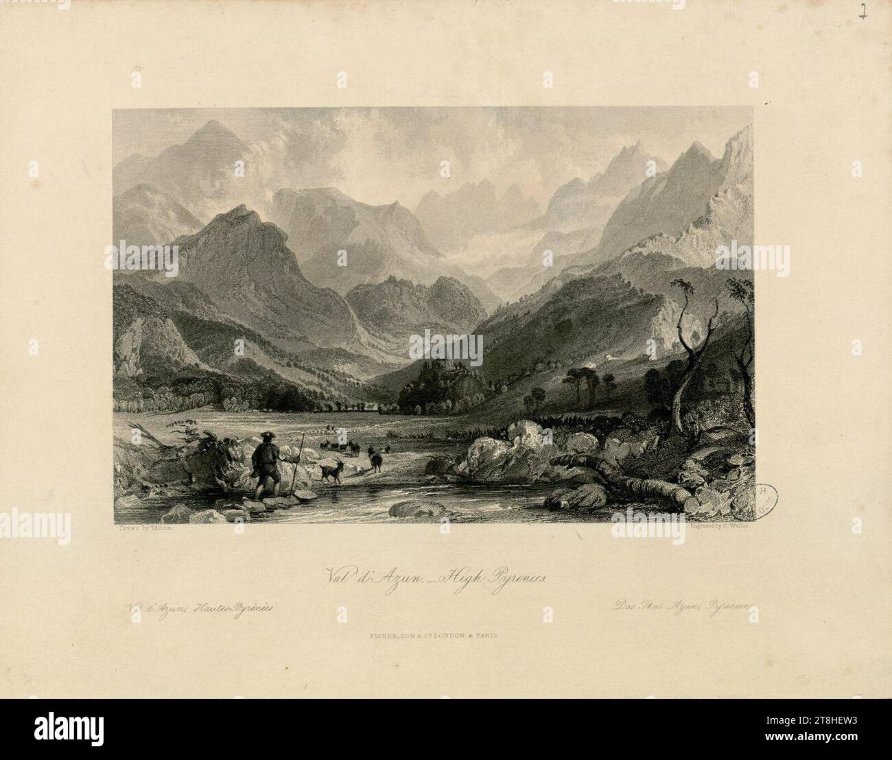 Val d'Azun, High Pyrenees = Val d'Azun, Hautes-Pyrénées = Das Thal Azun ...