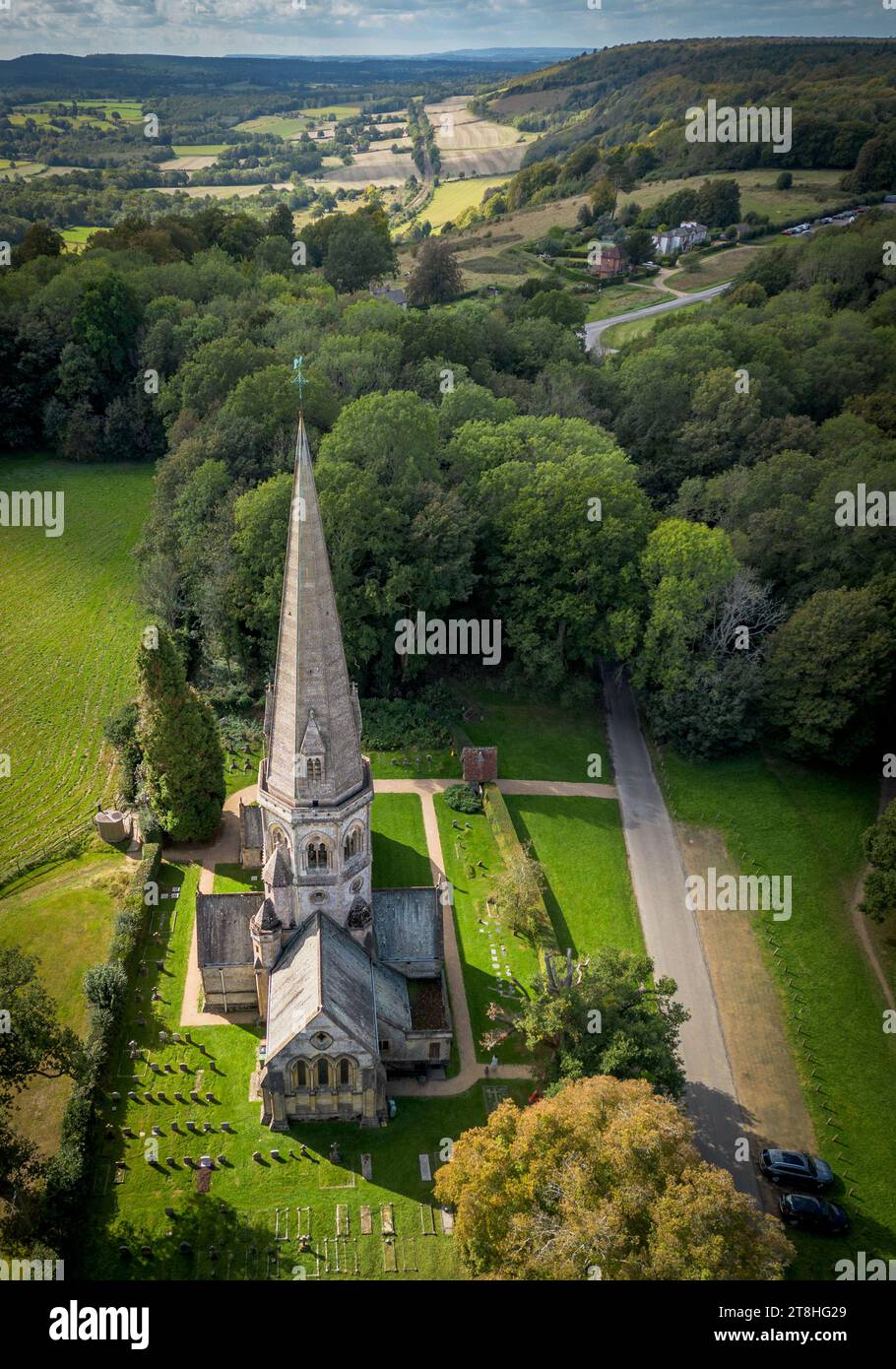 St barnabas church ranmore common dorking hi-res stock photography and ...