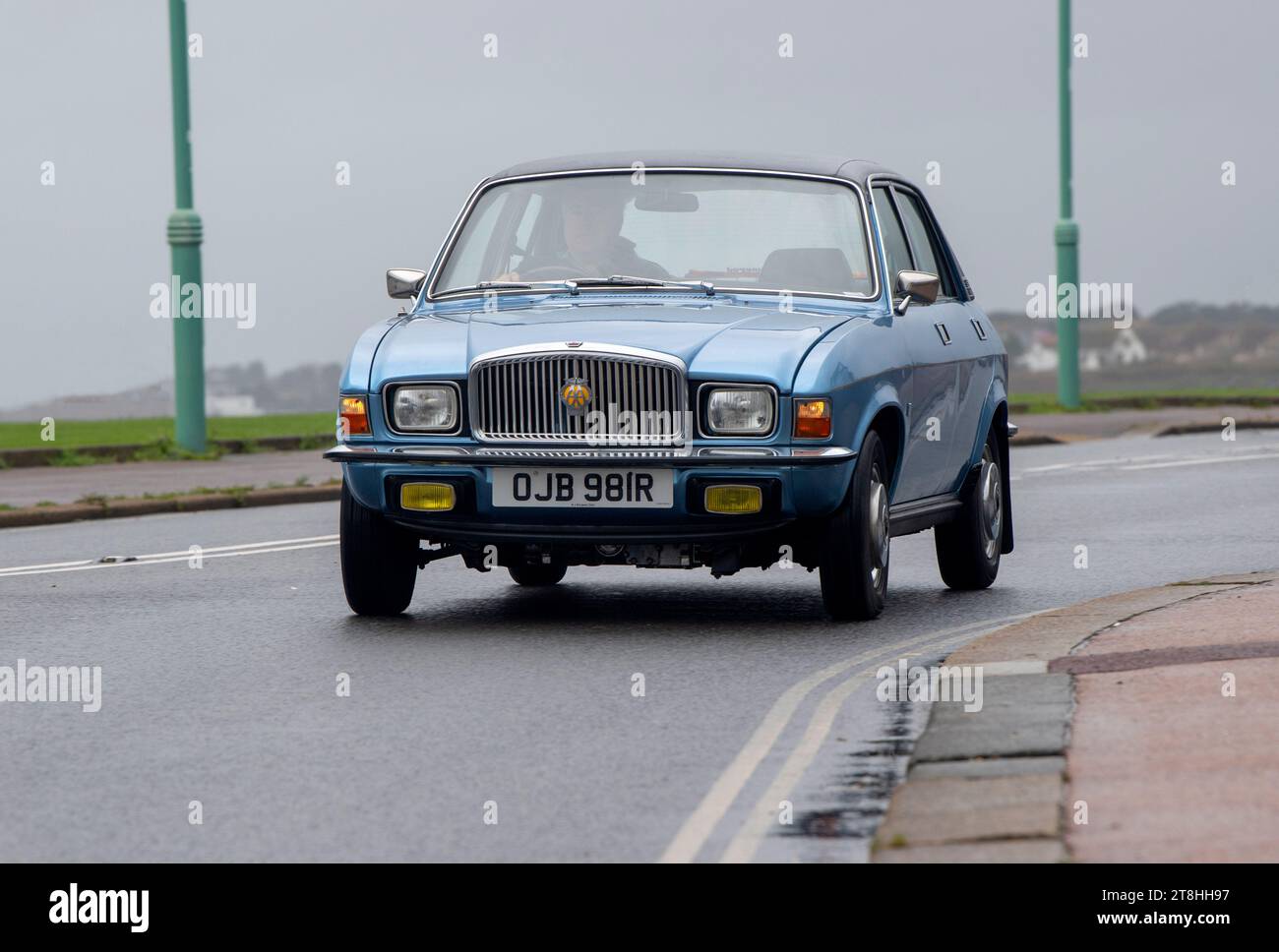 1979 Austin Allegro Vanden Plan classic luxury car Stock Photo - Alamy