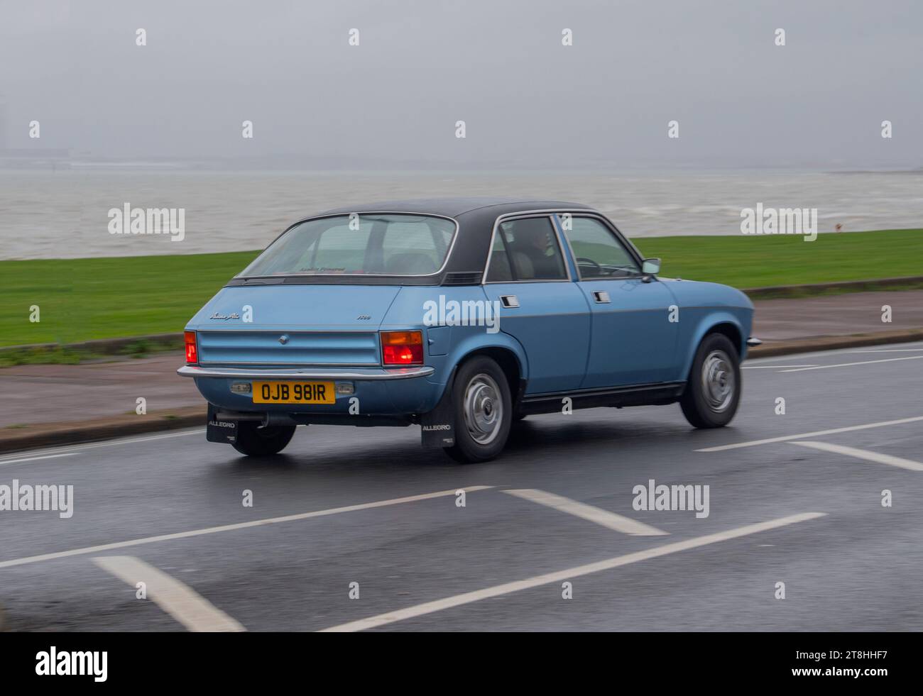 1979 Austin Allegro Vanden Plan classic luxury car Stock Photo - Alamy