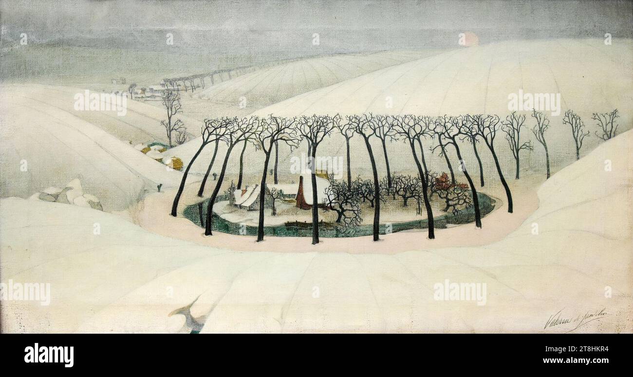 Valerius De Saedeleer (1867-1941) Hoeve in het dal (ca.1916) MSK Gent ...