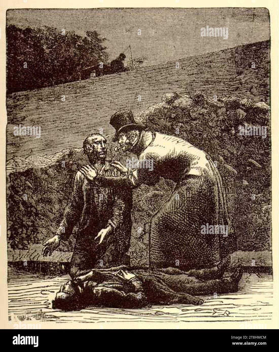 Valjean e Javert Stock Photo - Alamy