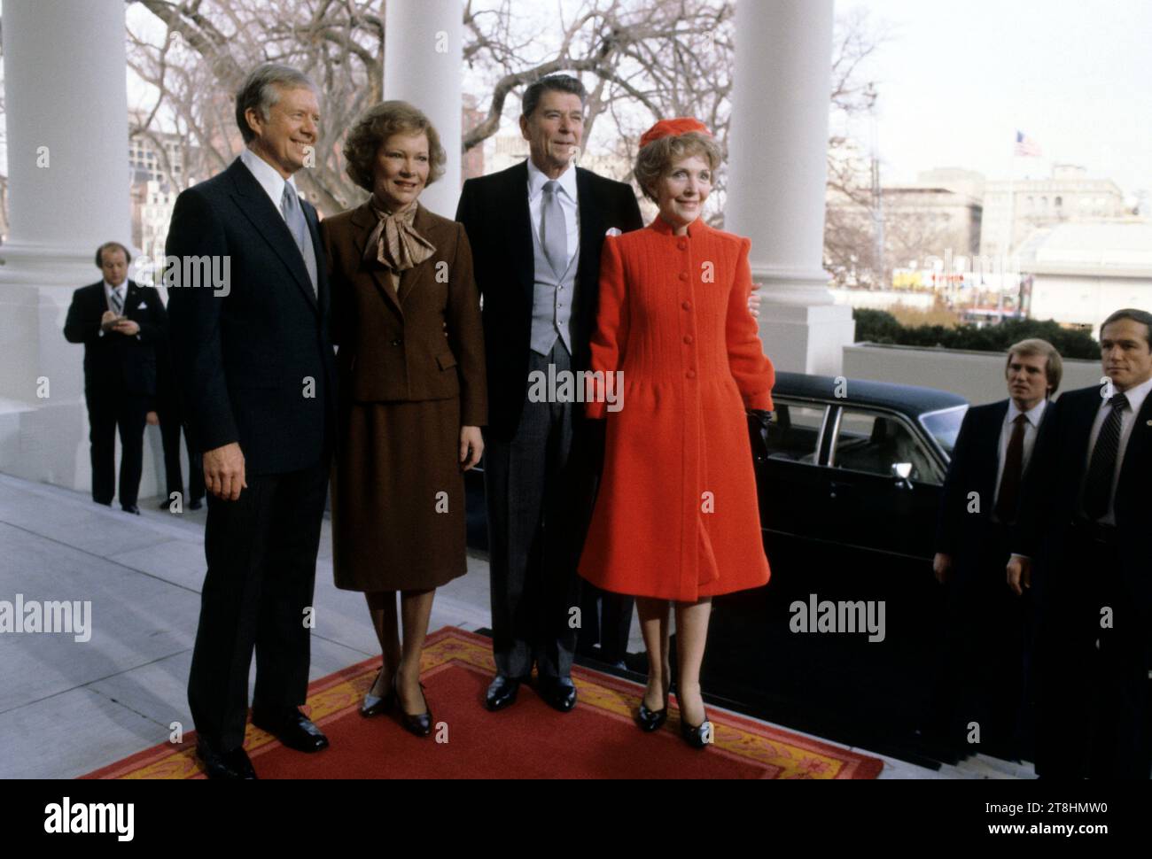 Washington District Of Columbia Usa 27th Jan 1981 L R Jimmy